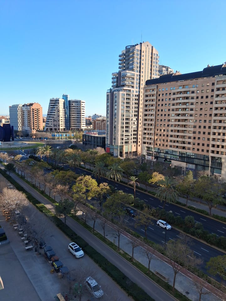 Nou Mestalla Valencia Apartamento - Aéroport de Valence (VLC)