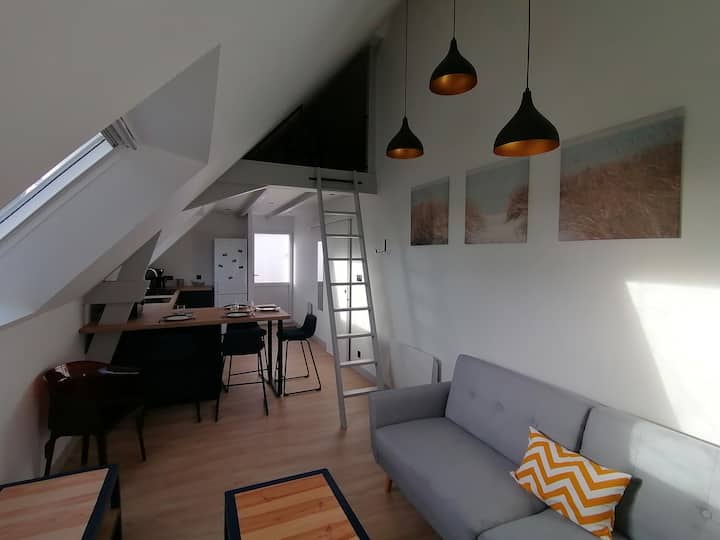 Charmant T2 Neuf Avec Mezzanine – Moëlan‑sur‑mer - Moëlan-sur-Mer