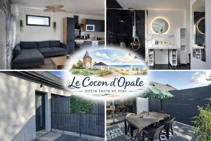 Le Cocon D'opale, Maison Cosy Proche Berck - 5pers - Merlimont