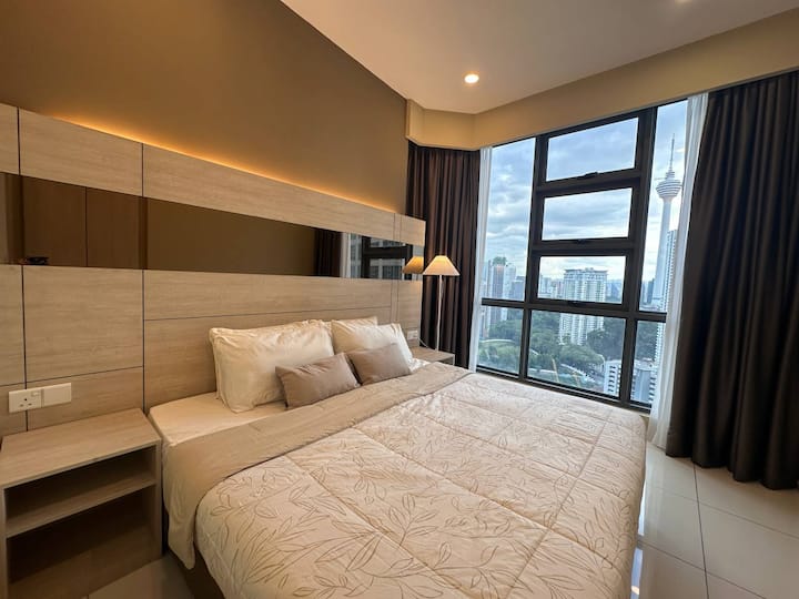Cozy Robertson Bkt Bintang @ Kl Tower View Lrt/mrt - Territoire fédéral de Kuala Lumpur