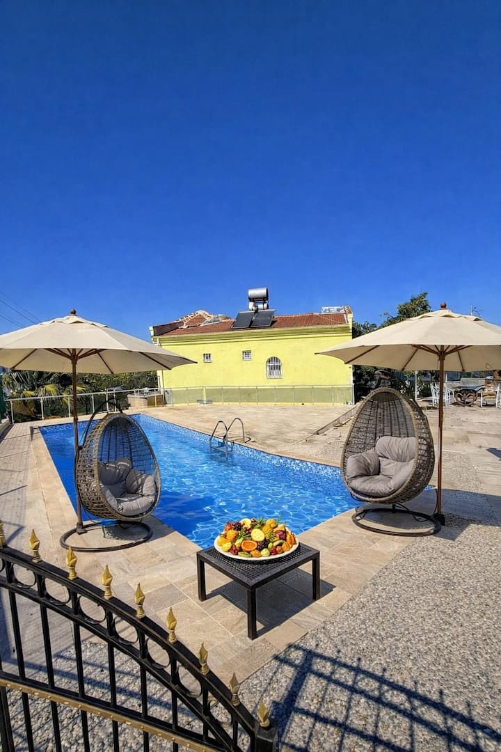 Sunny Villa With Private Pool In Alanya - Türkler