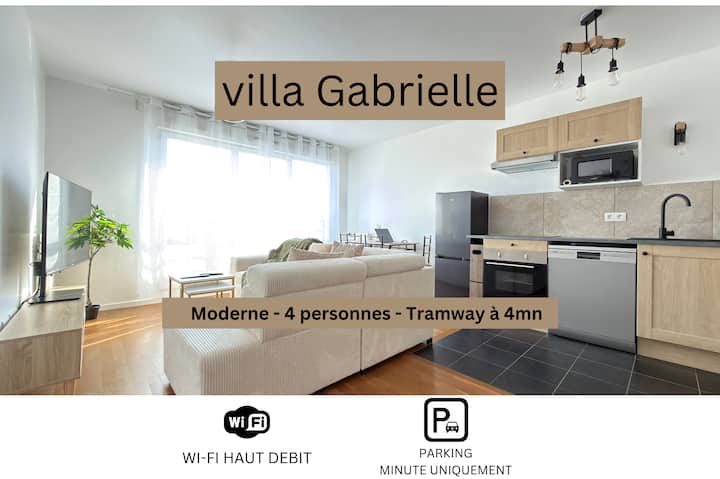 Cosy T2 Moderne 5mn Tram - Proche La Défense - ibis budget Bezons Rives De Seine