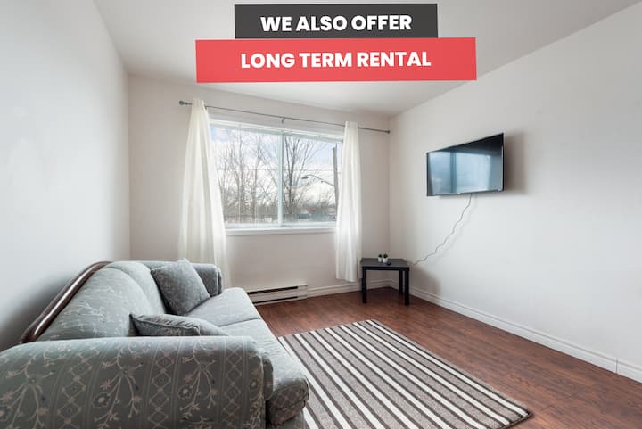 P7 Ap4 - Nice & Clean 1bed Apart. 1km Nbcc Moncton - Moncton