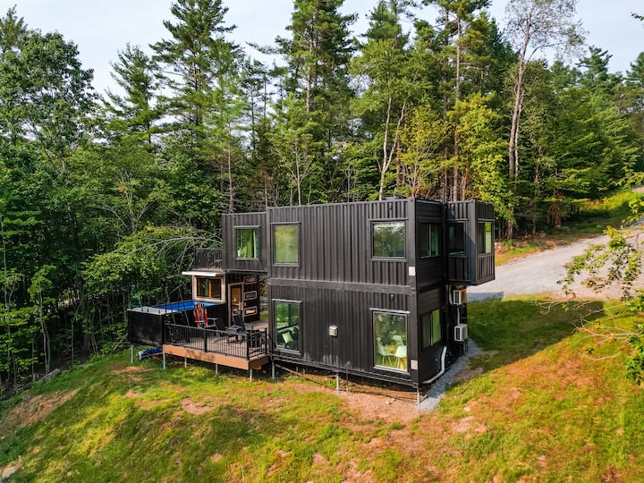 Luxury Container Home With Sauna & Heated Pool - Vermont