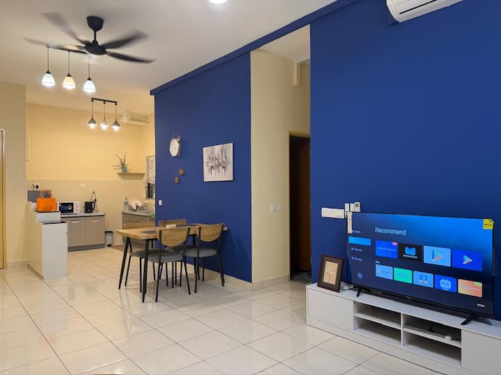 Safira Apartment 11-11 | Comfy Stay For 6 Guests - Seremban