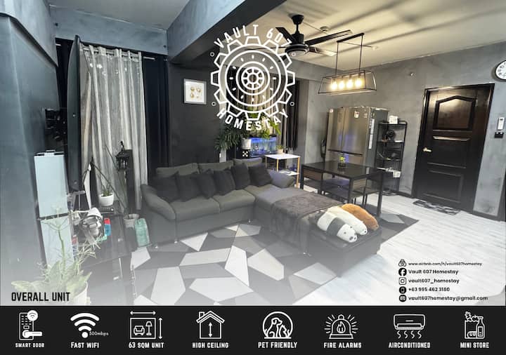 Modern 63sqm Industrial 2br 1bath Condo | Corner - Davao City