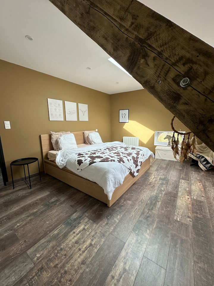 Chambre Western - Ecurie Top-heit - Féron - Val-Joly