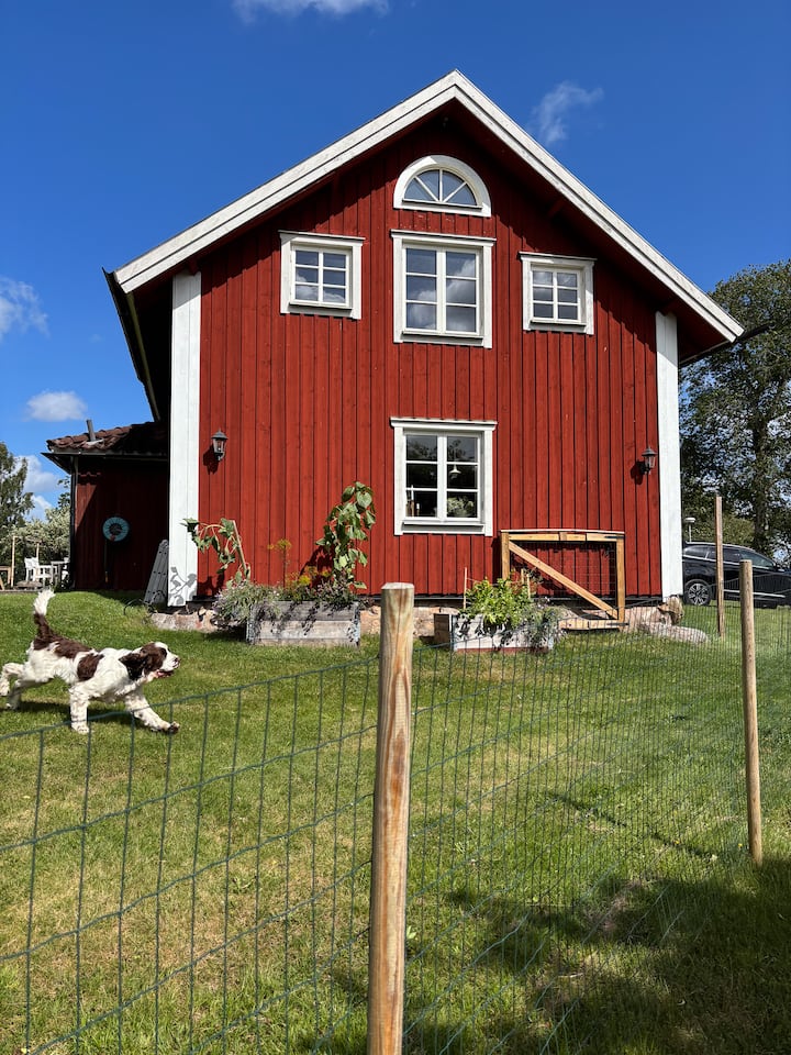 Cozy Dog- And Child-friendly Cottage Near A Lake - Vetlanda