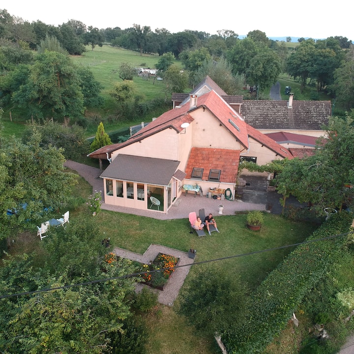 French Countryside Farmhouse With Mini Pool - Lapalisse