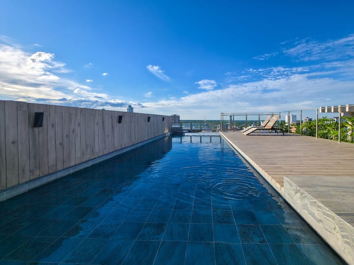 Estudio Acogedor En Equipetrol Con Piscina - Bolivia