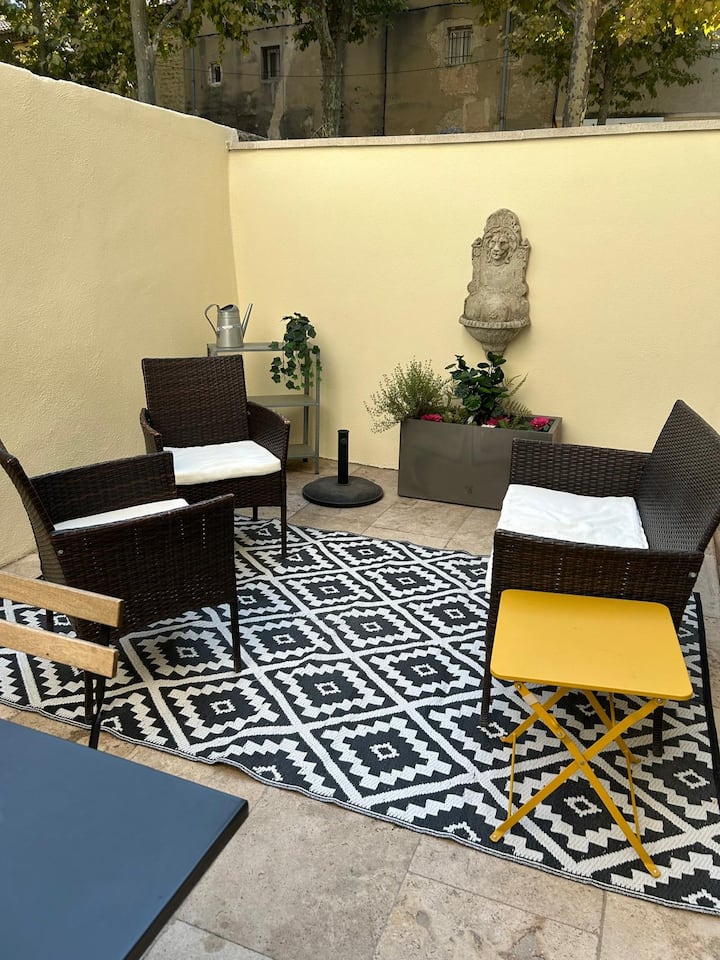 App Terrasse - St-rémy Conciergerie Maurin - Les Baux-de-Provence