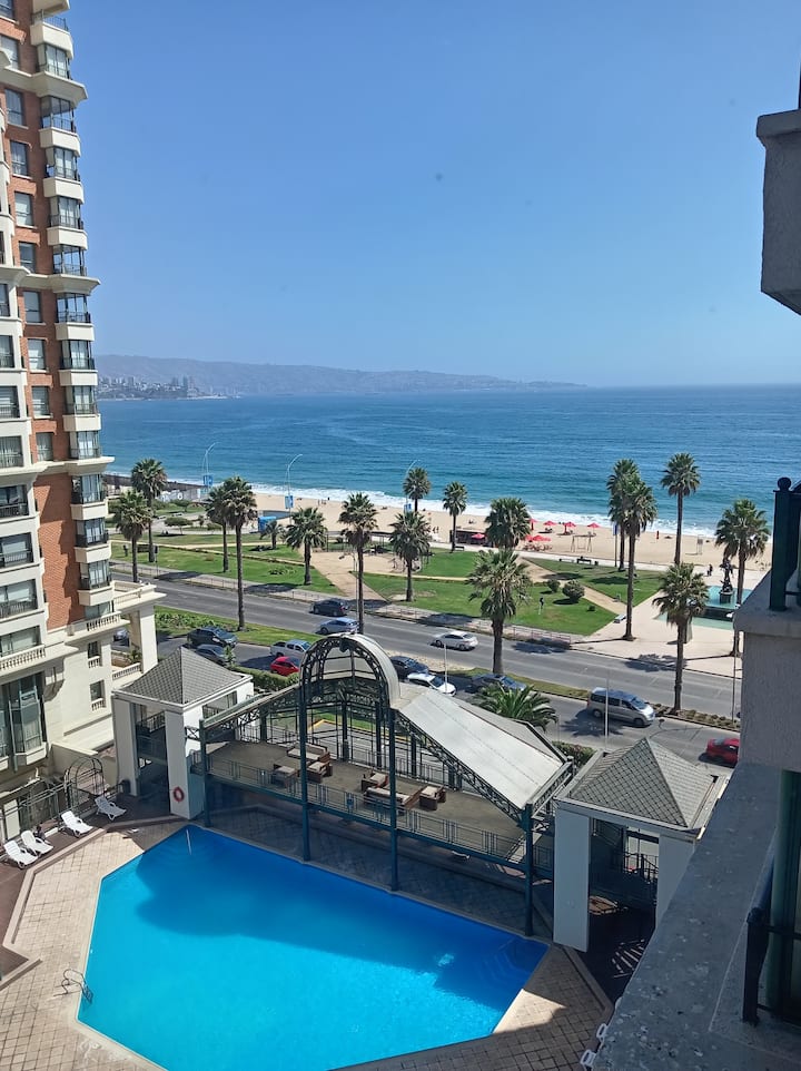 Viña Del Mar Coraceros Vista Al Mar Diario - Chile