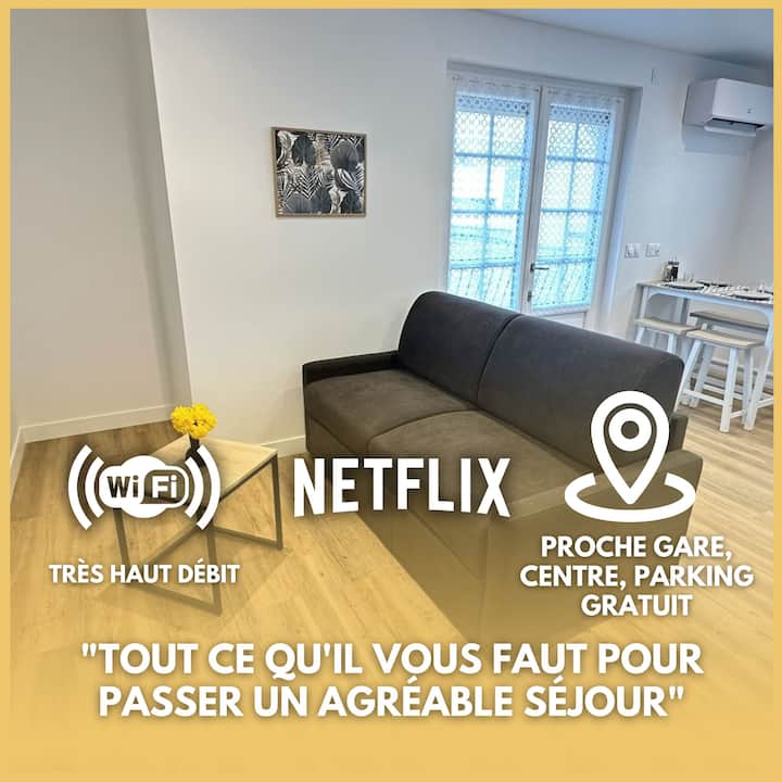 Les Jonquilles – Netflix /Arrivée Autonome/calme - Giverny
