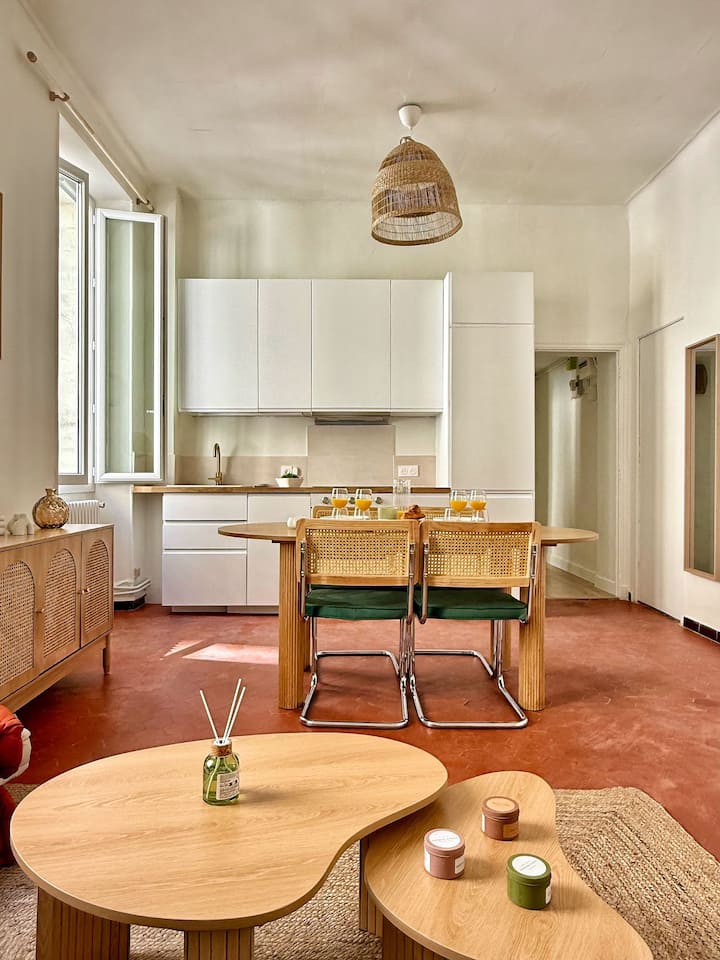 Appartement Rénové Avec Charme - Le Panier - Vieux-Port de Marseille