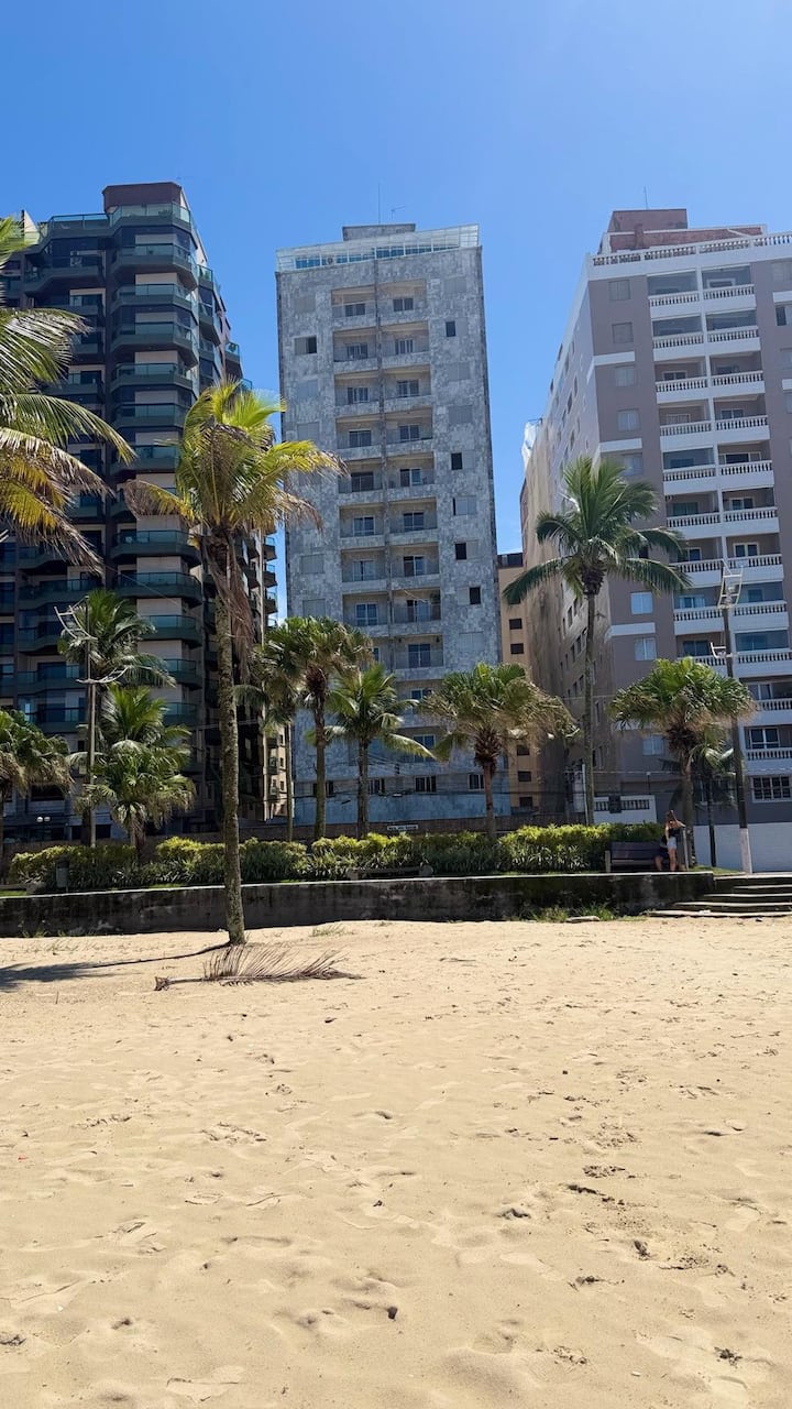 Condomínio Em Frente Ao Mar -1 Dormt-1 Vaga-wifi - Praia Grande