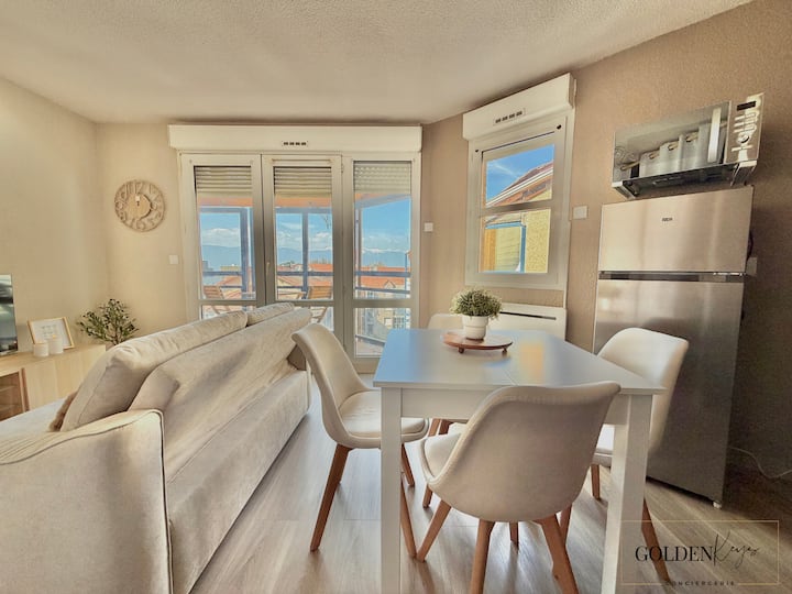 Le Nid Des Frontières - Cocon Avec Parking Gratuit - Saint-Julien-en-Genevois