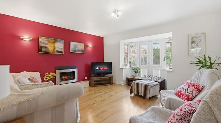 New!4br Ideal For Contractors, Driveway, Wifi, M40 - Warwick