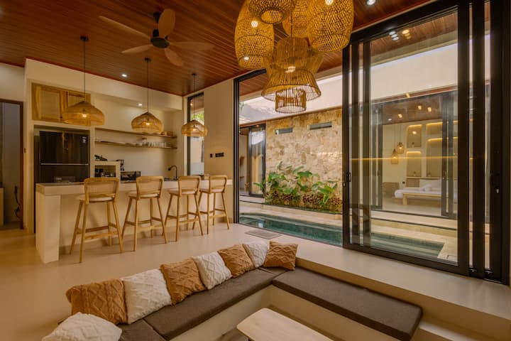 Hidden Tropical 2br Villa In Canggu Private Pool - Australie