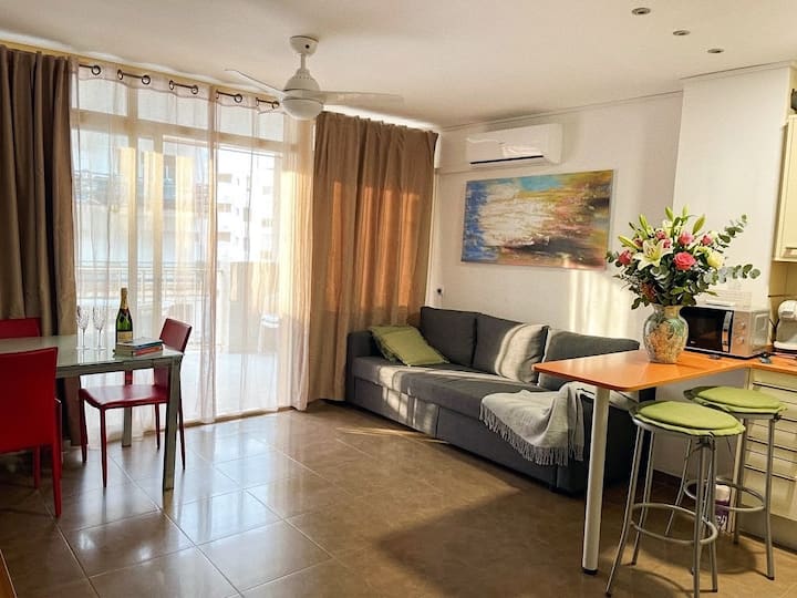 Sunny Terrace Apartament Pool 2 Min Beach Central - Salou