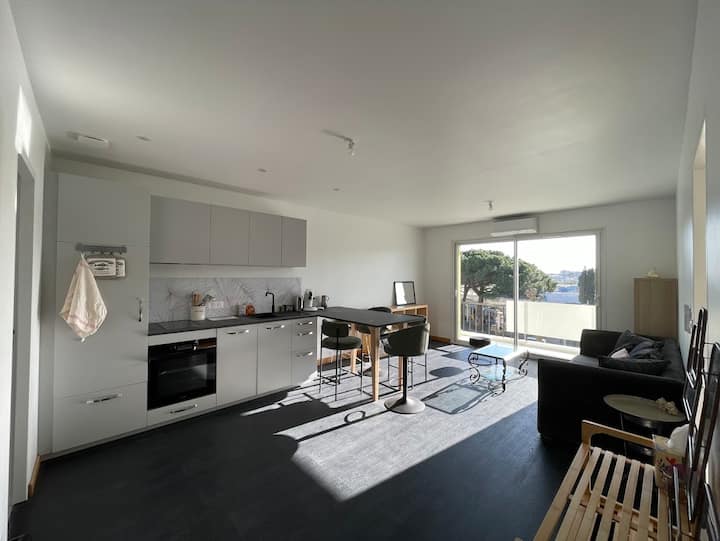 Appt Face à La Plage, 4/5 Pers, Accès Direct Gare - Royan