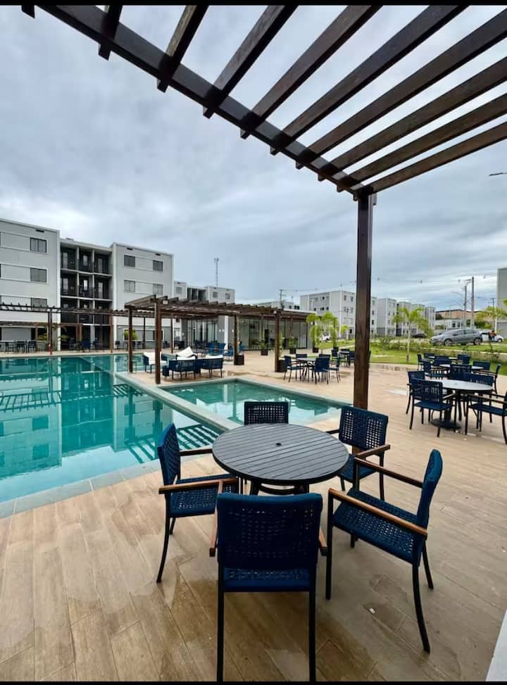 Apto 2 Quartos | Piscina, Coworking E Academia - Juazeiro do Norte