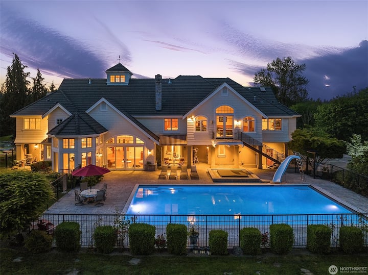 Private Luxury 6-acres Estate/pool Court & Goats - Sammamish, WA