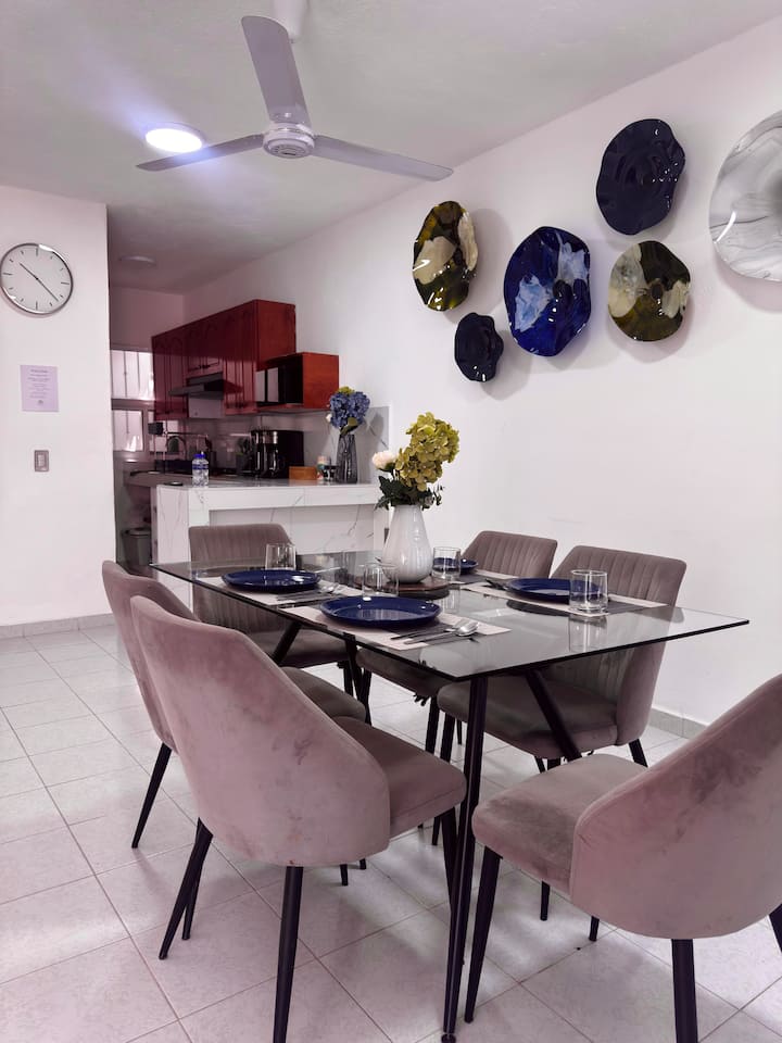 Oasis Topacio| Loft Acogedor | Ideal Para Trabajo - Manzanillo, Colima, Mexico