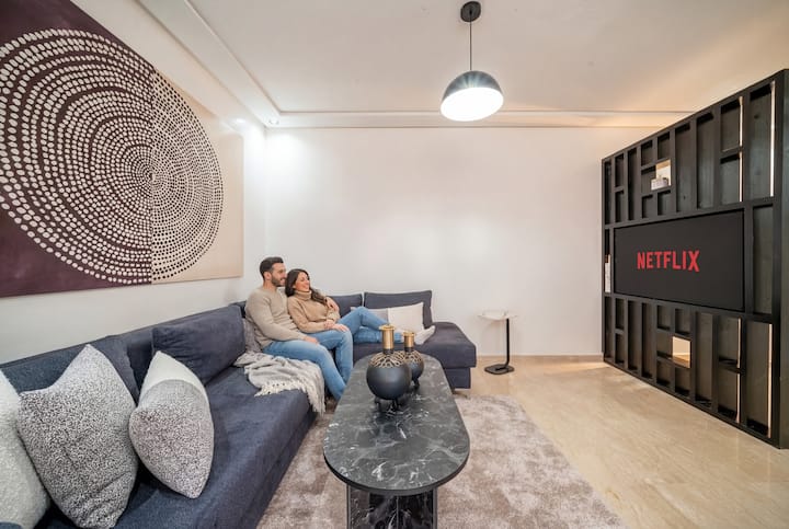 Studio 1br Gautier | Self Check In •Wifi• Netflix - Casablanca