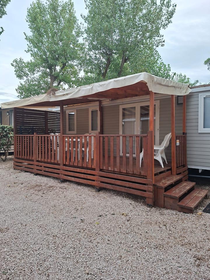 Mobilhome 6 Personnes Camping Le Castellas à Sète - Marseillan