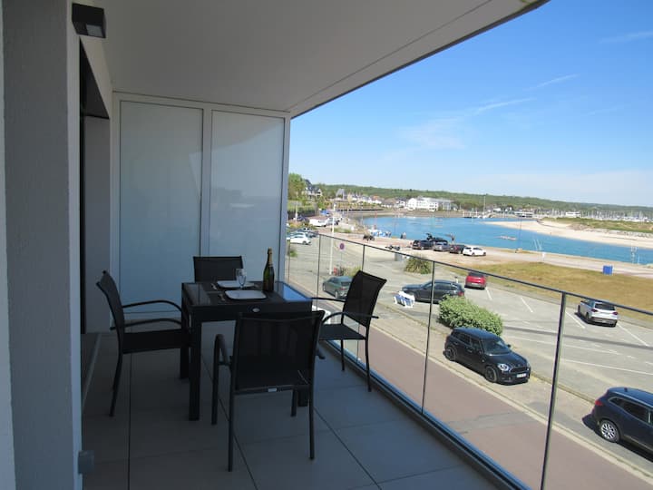 Appt Tt Confort Vue Exceptionnelle Sur Port Et Mer - Barneville-Carteret