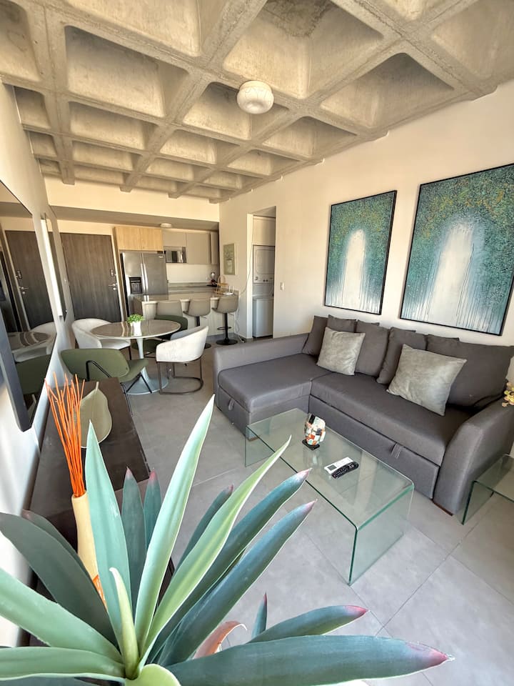 Apartment With Beautiful Views In City Center - Monterrey