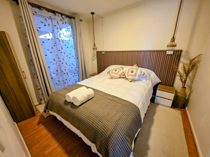 Casa Acogedora, Cálida Y Elegante 
 3 Dormitorios - Curicó