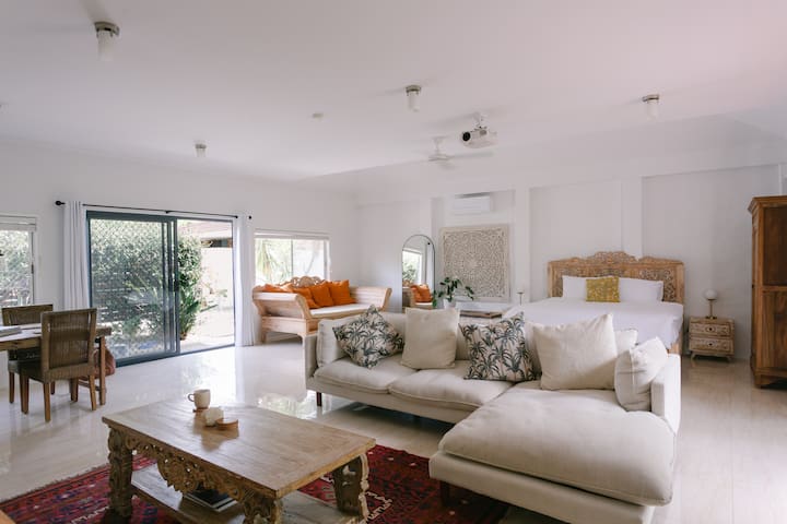 Peaceful Studio - Walk To Tallow Beach - Byron Bay