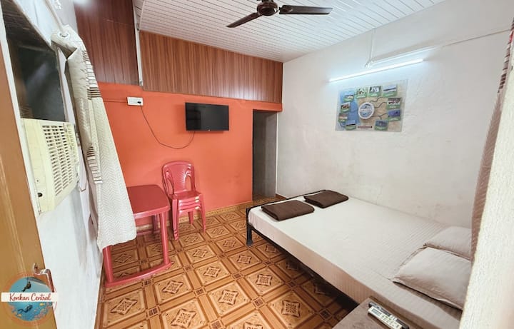 Ac Room | Sleeps 3 | Peaceful Homestay | Kankavli - Kankavli
