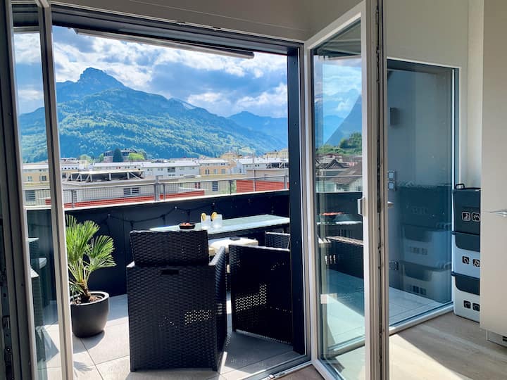 Lara O Large Groupe Stay O Swiss Alpine View - Stoos