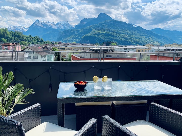 Lara O Large Groupe Stay O Swiss Alpine View - Morschach