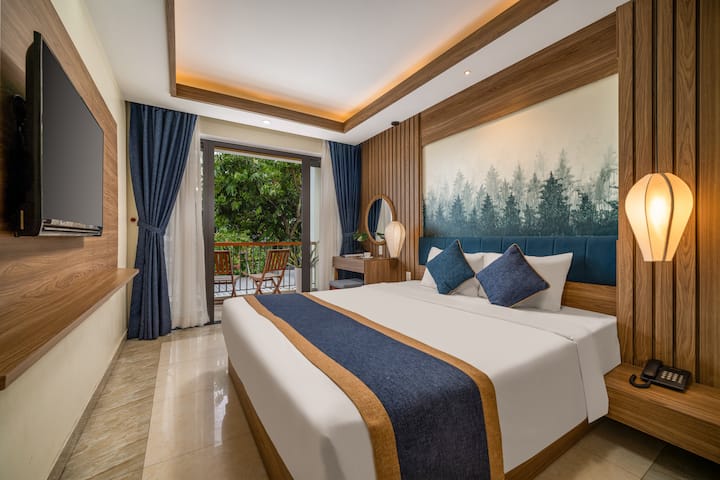 Deluxe Double | Balcony & A/c | Near Ancient Town - Hội An