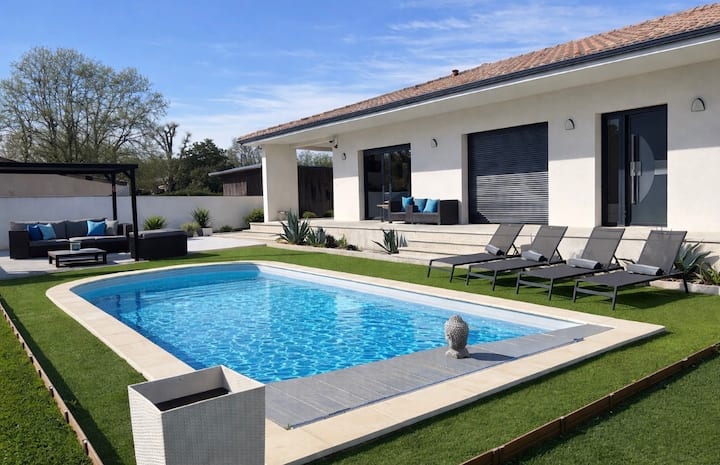 Villa Sous Le Soleil Du Sud Ouest - Martillac