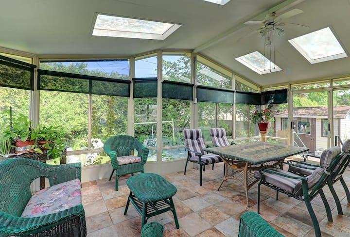 Maison De Ville Avec Solarium En Entier - Sherbrooke