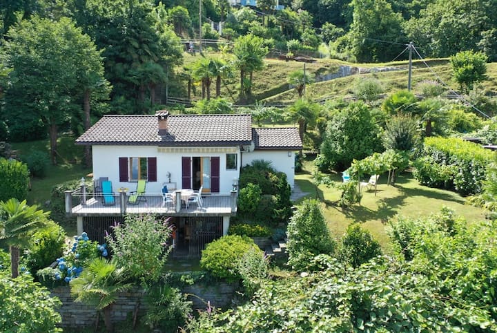 Ferienhaus Mit Blick Auf Den Lago Maggiore - Ascona