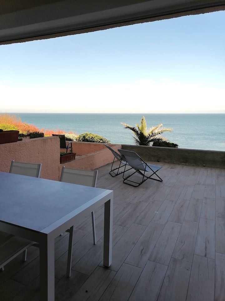 L’oliwood – Vue Mer & Crique – Parking, Terrasse. - Colliure