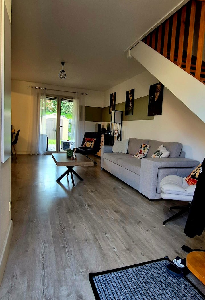 Charmante Petite Maison Mitoyenne De Ville - Orthez