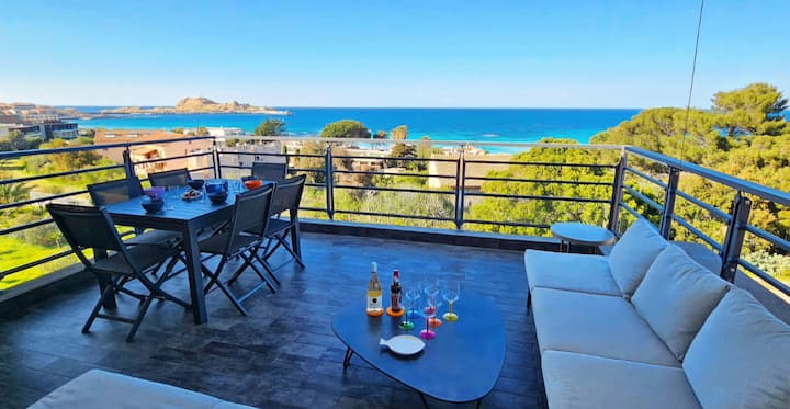 Casa Gineparo - Splendide Vue Mer & Plage à 140m - L'Île-Rousse