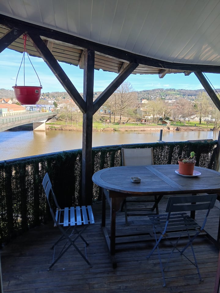 La Terraza, Appartement Avec Vue Sur La Rivière. - Figeac