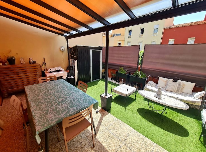 Le Cocoon : Parking, Terrasse, Wifi, Cap D'agde - Agde
