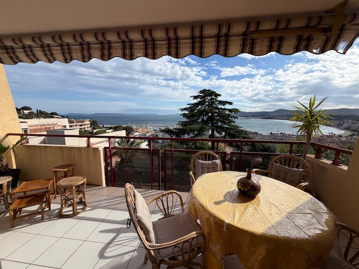 Appartement 4 Pers Vue Mer Exceptionnelle - Le Lavandou