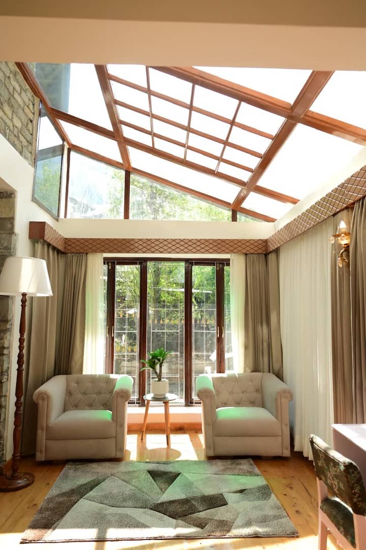 Luxury Riverside Stone Villa | Private Estate - Kasol