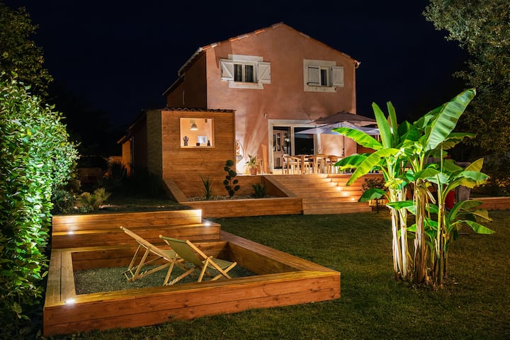 Escapade En Provence Maison Avec Jacuzzi - Manosque