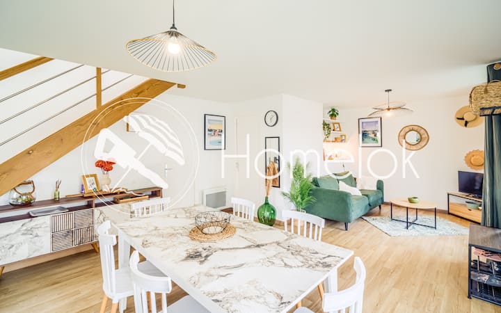 Douceur De Vivre : Maison Tout Confort & Jardin - Plage de Bénodet