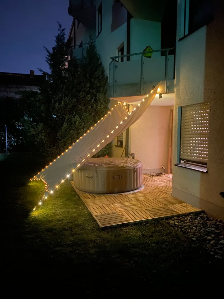 Ruhiges Whirlpool-apartment Mit Terrasse • Bahnhof - Aschaffenburg